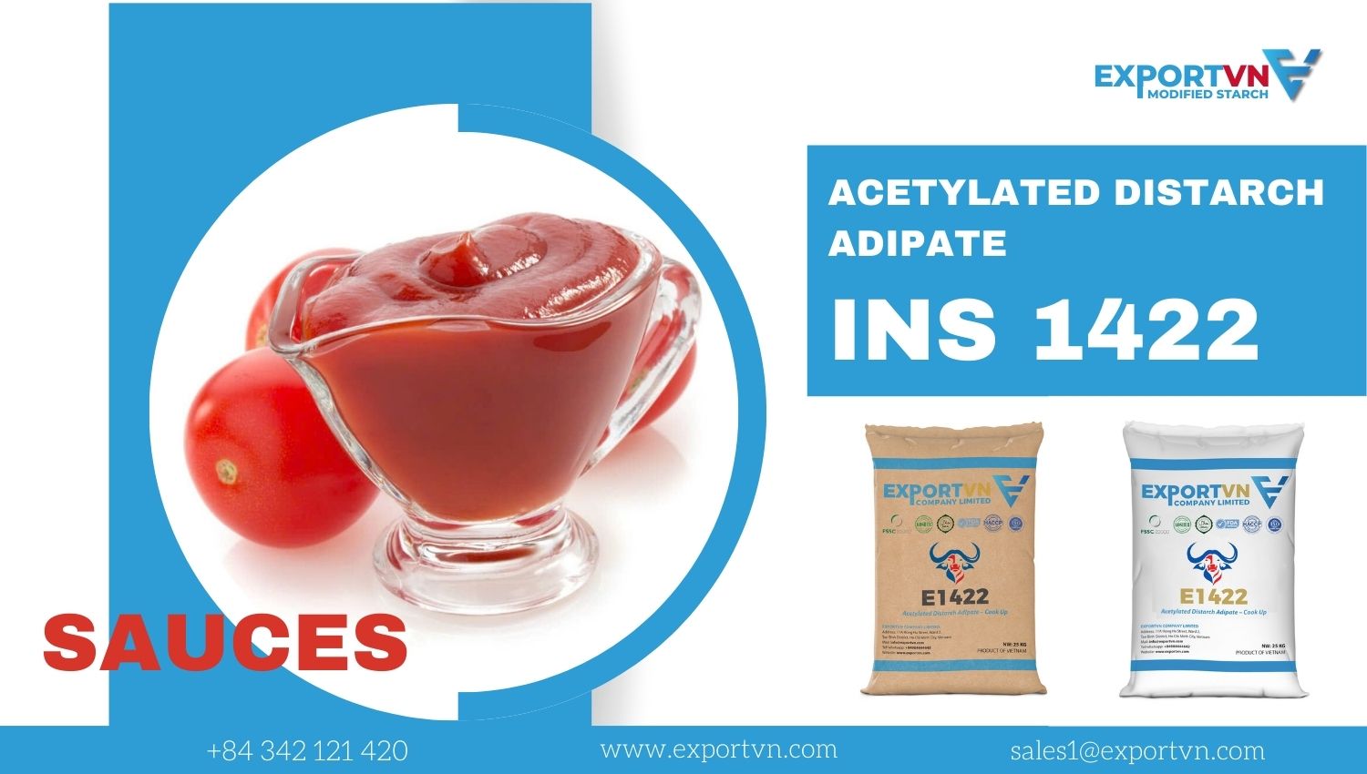 How to Use Modified Tapioca Starch E1422 in Sauces - EMS BRAND ...