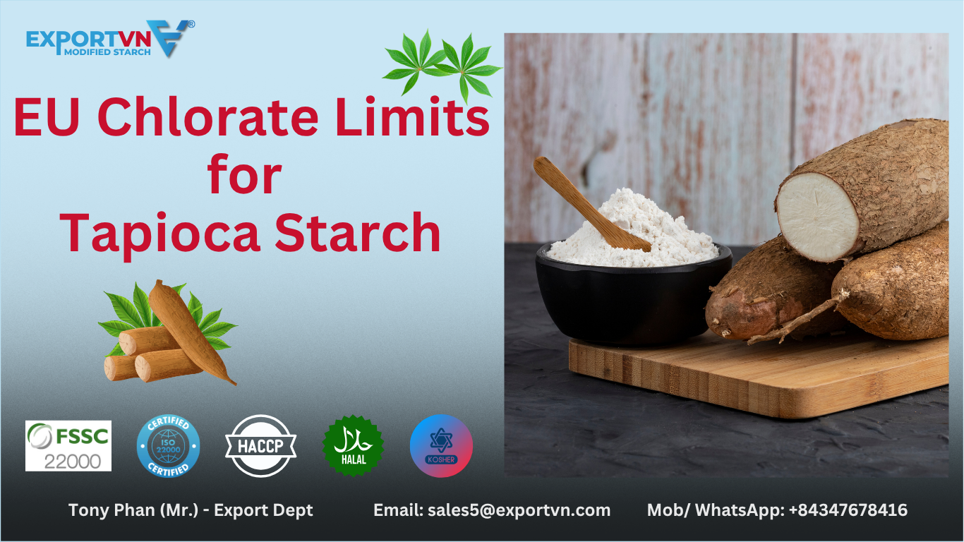 EU Chlorate Limits for Tapioca Starch Export