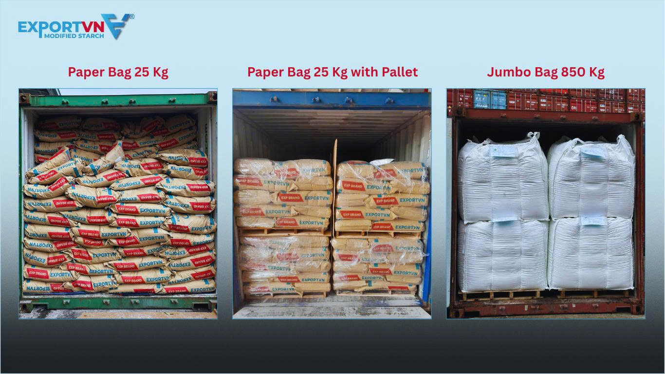 MODIFIED FOOD STARCH | EMS BRAND™ By EXPORTVN®
