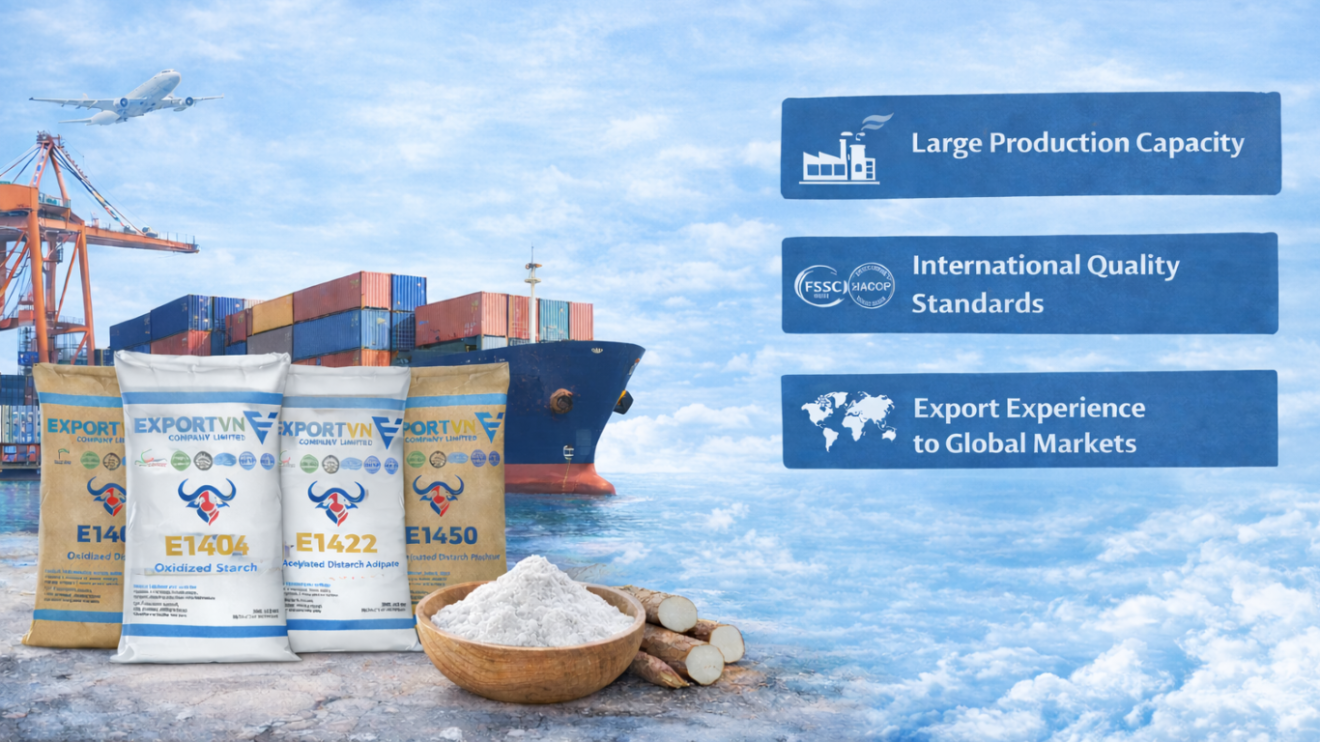 Modified Tapioca Starch: Common Types and Food Applications
