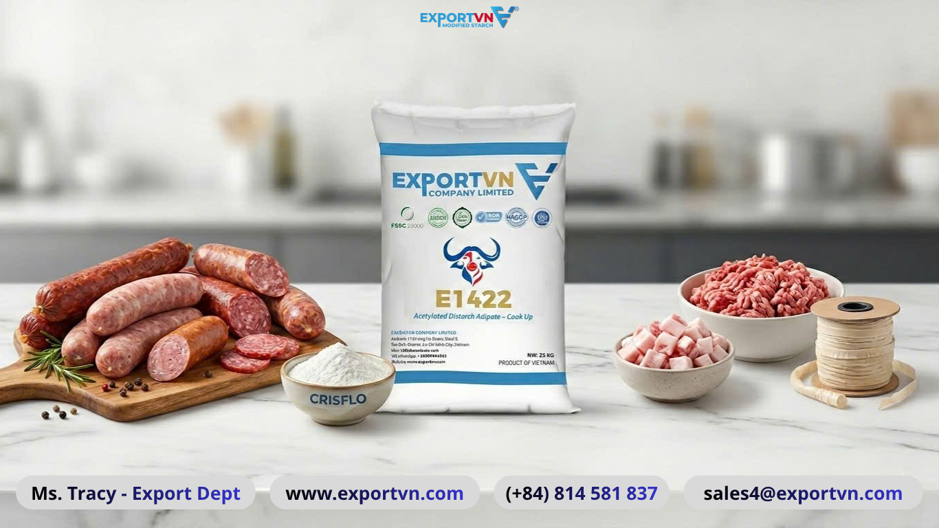 E1422 Starch for Sausages: Improve Texture & Yield