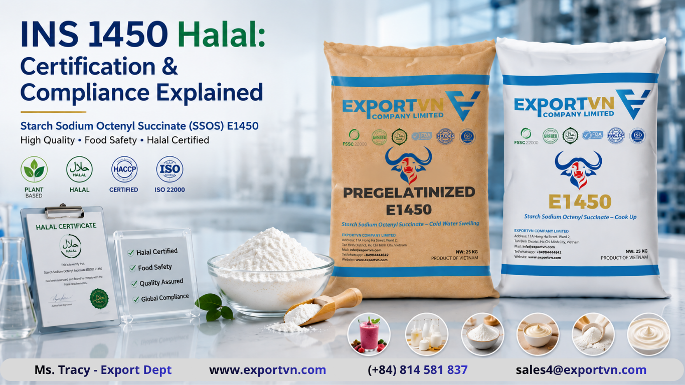 INS 1450 Halal: Certification & Compliance Explained - EMS BRAND ™ By ...
