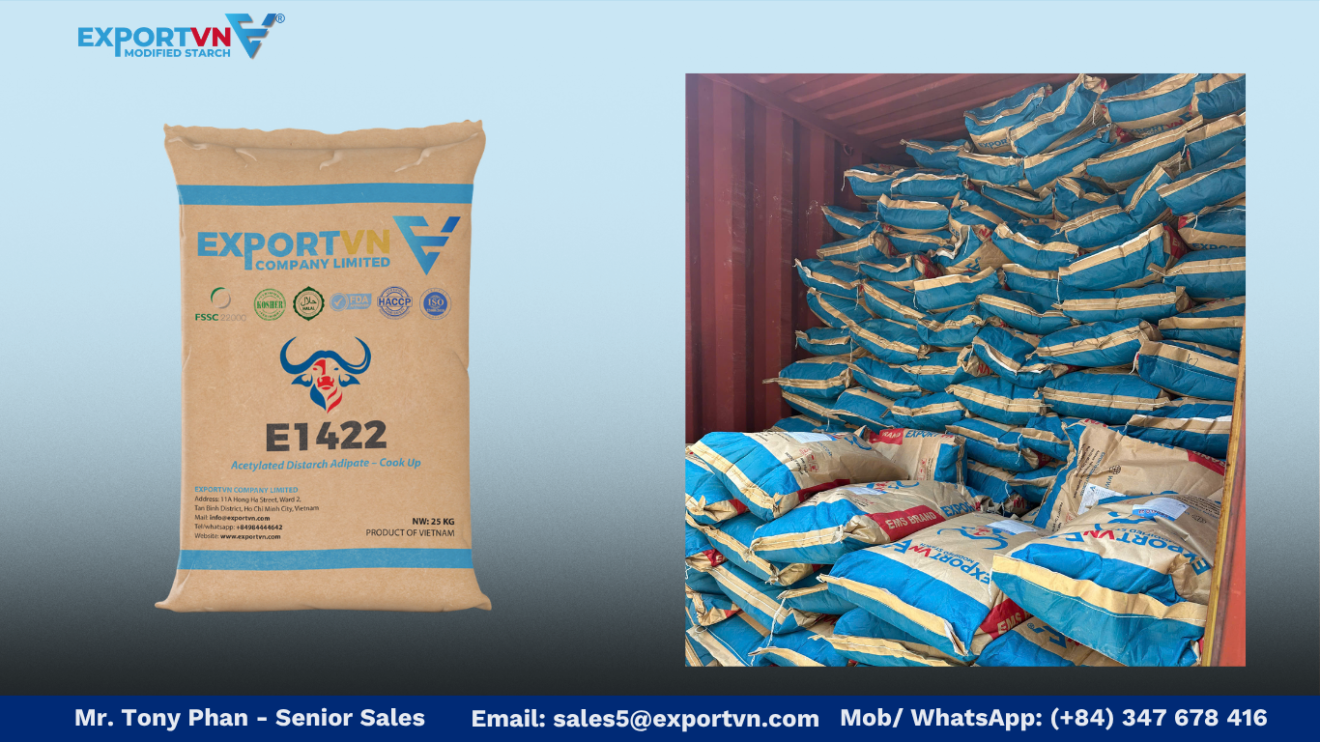 Modified Tapioca Starch E1422 for Russian Market